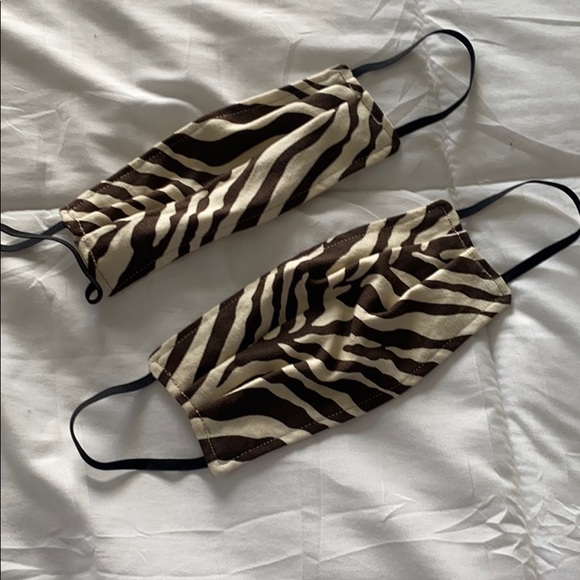 Accessories | 2 Animal Print Face Mask Covers Stocking Stuffers | Poshmark